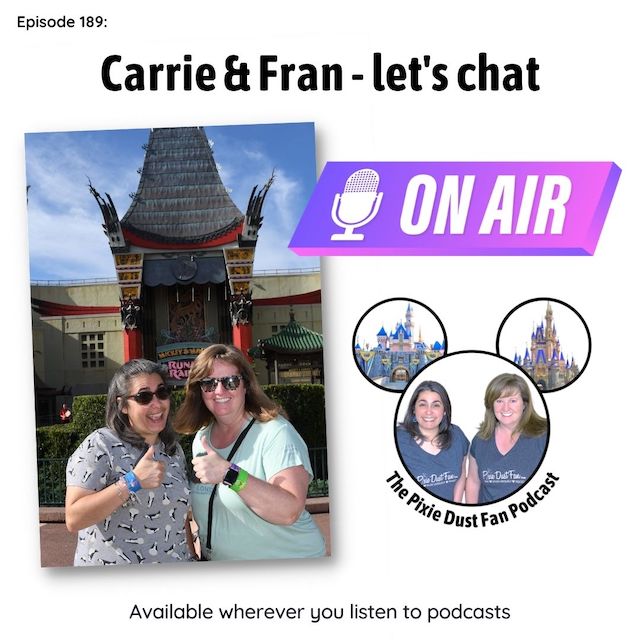 Carrie and Fran - let's chat!