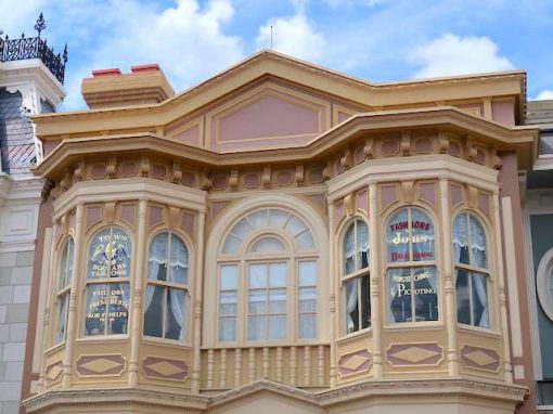 The Windows On Main Street USA | Pixie Dust Fan