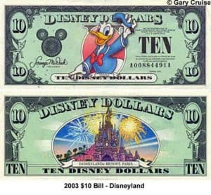Disney Dollars – A Rare Disney Collectible!