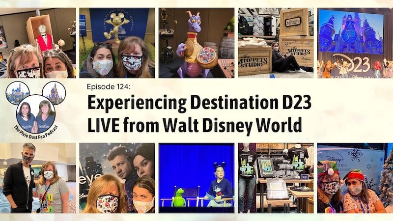 Experiencing Destination D23 LIVE from Walt Disney World