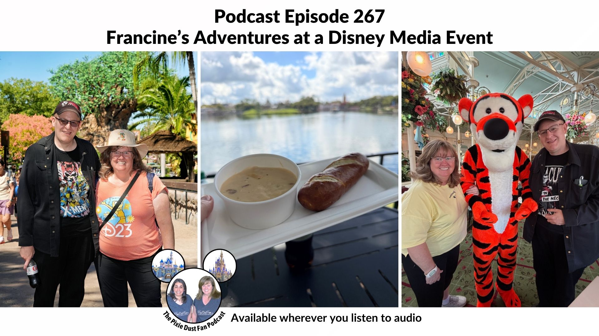 Podcast 267 - Francine Attends a Disney Media Event | Pixie Dust Fan
